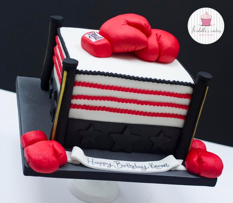 Boxing cake - Friddle's Cakes