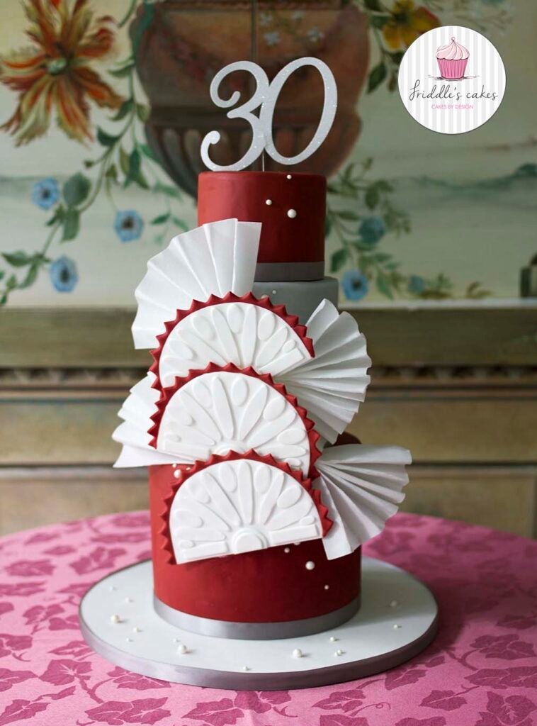 Fan cake - Friddle's Cakes