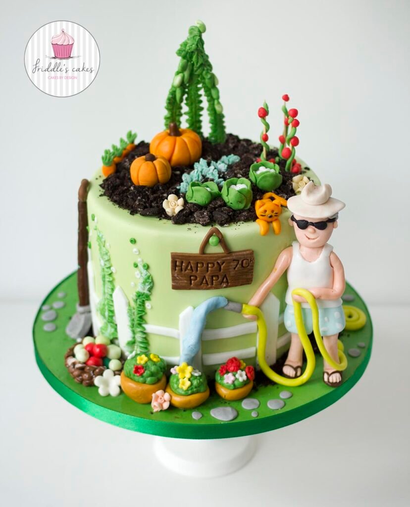 Gardening cake - Friddle's Cakes