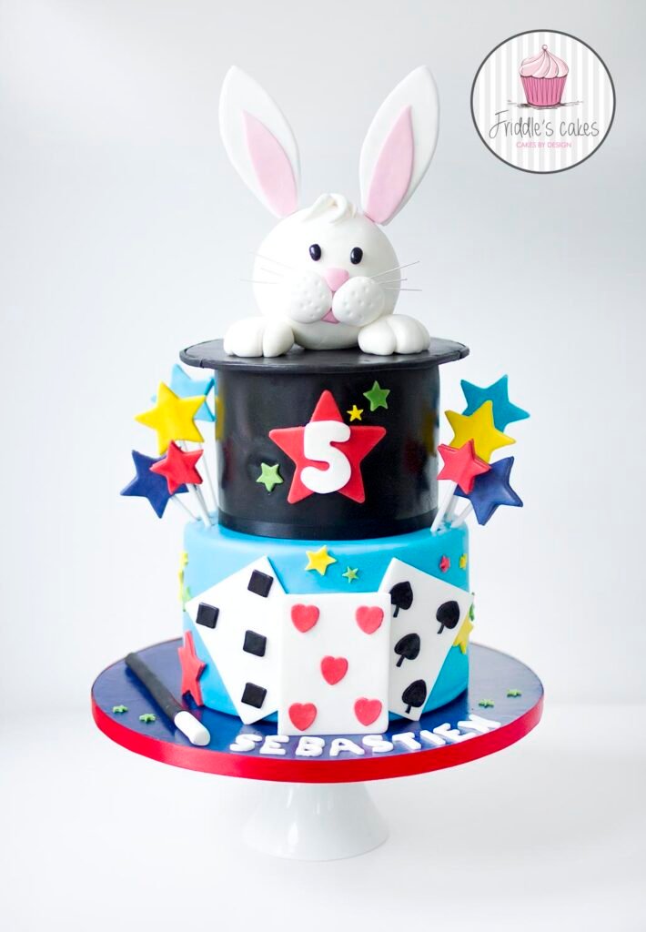 Magic rabbit in a hat cake - Friddle's Cakes