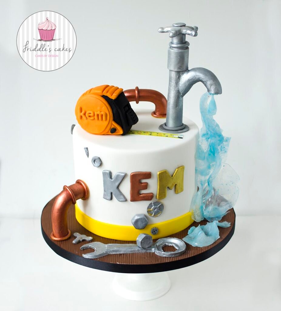 Plumbing cake - Friddle's Cakes