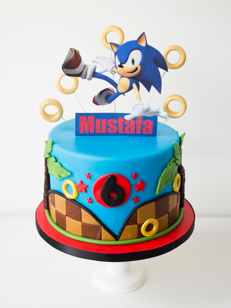 Sonic cake - Friddle's Cakes