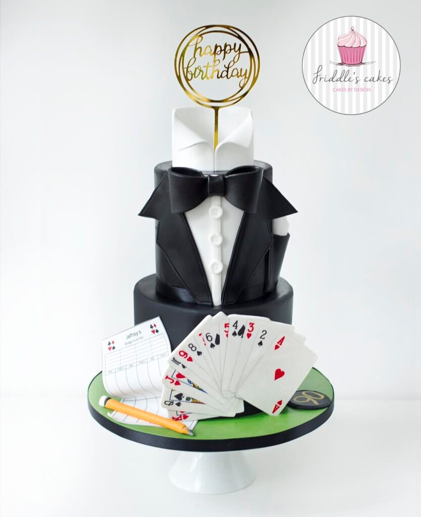 Tuxedo cake4 - Friddle's Cakes