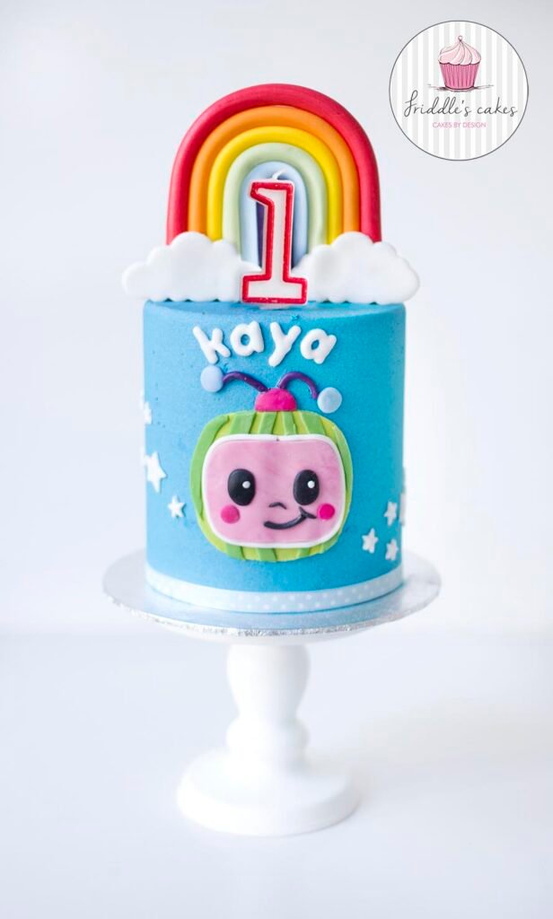 Coco melon mini cake - Friddle's Cakes