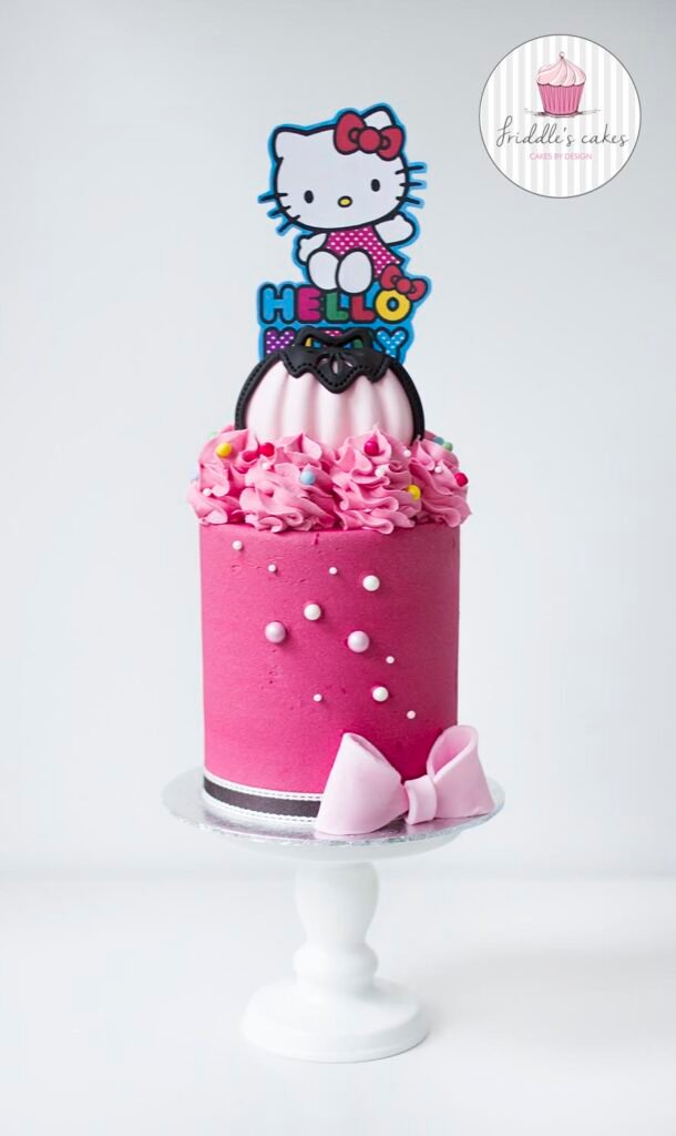 Hello kitty mini cake - Friddle's Cakes