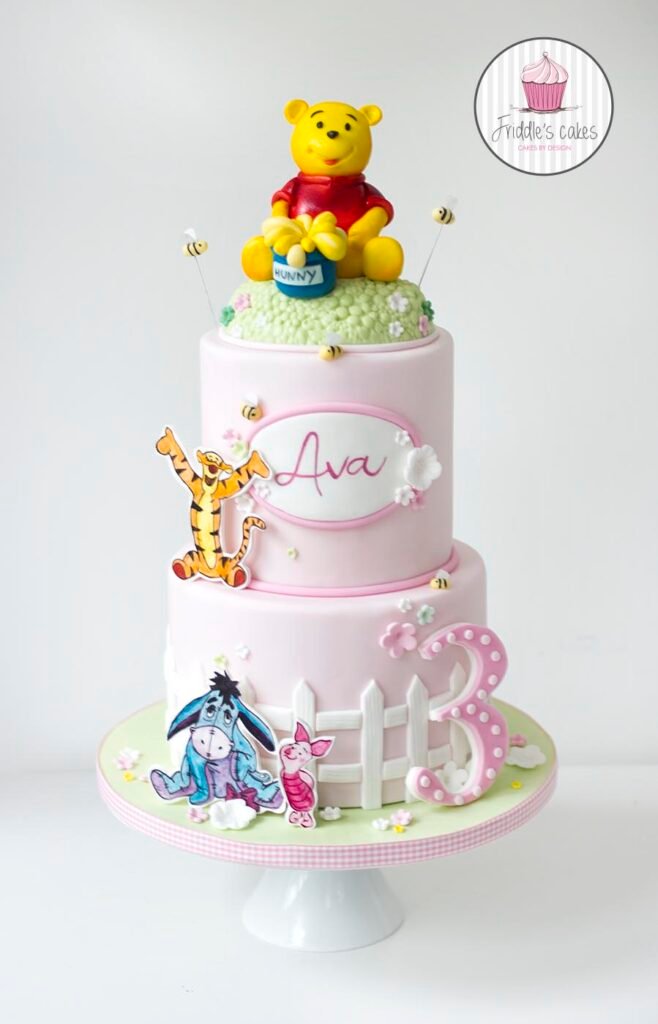 Winnie the poo cake - Friddle's Cakes